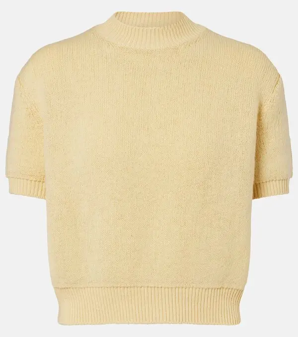 Prada Cashmere-blend Sweater - Yellow