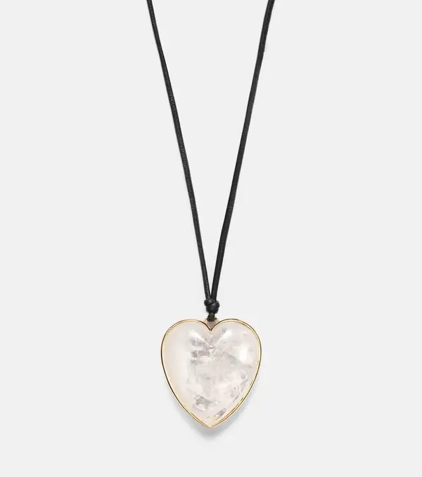 JENNIFER FISHER Quartz Necklace - Black