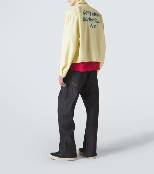 Visvim Somer Silk And Wool Jacket - Yellow