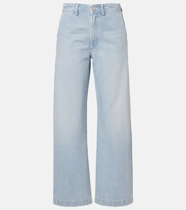 AGOLDE X Maria Mcmanus Wide-leg Jeans - Blue