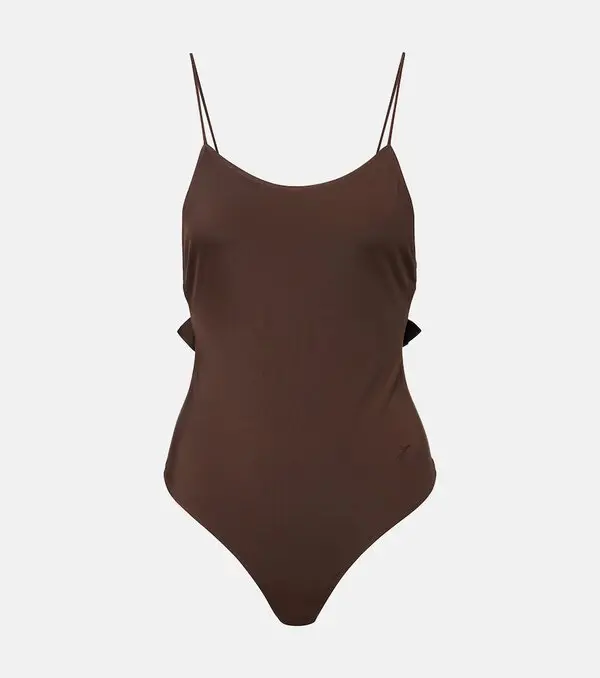 Jacquemus Cabana Swimsuit - Brown