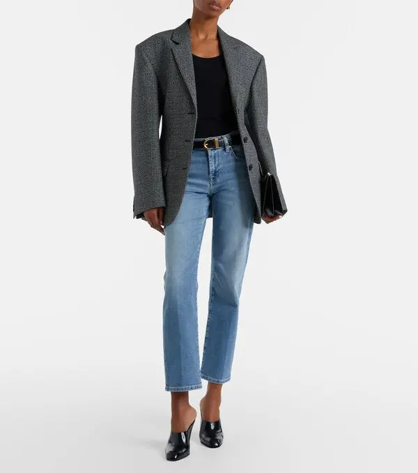 7 For All Mankind Calie Straight Jeans