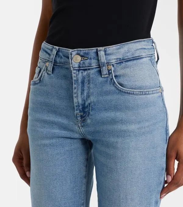 7 For All Mankind Calie Straight Jeans