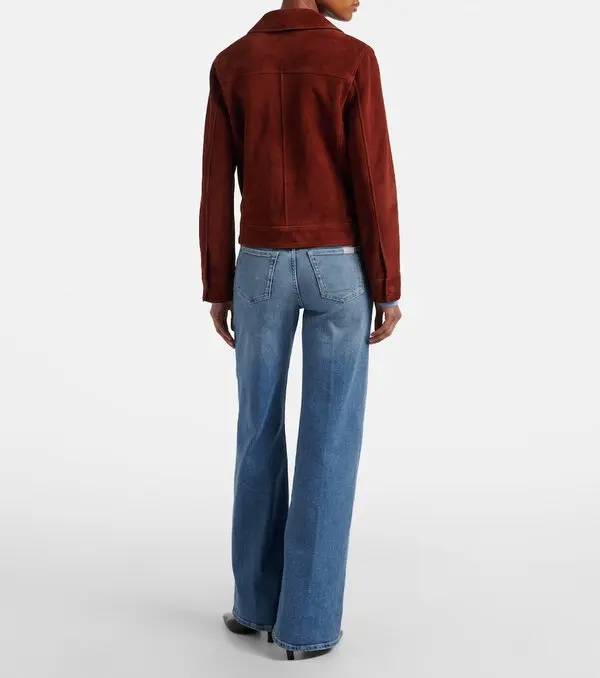 7 For All Mankind Lotta Wide-leg Jeans - Blue