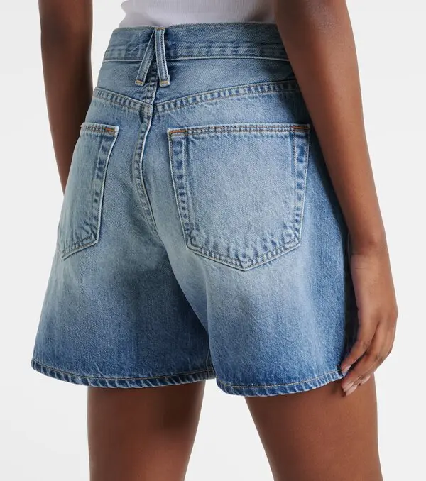 SLVRLAKE Walker Denim Shorts - Blue