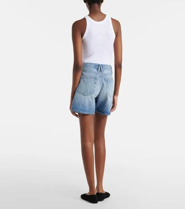 SLVRLAKE Walker Denim Shorts - Blue