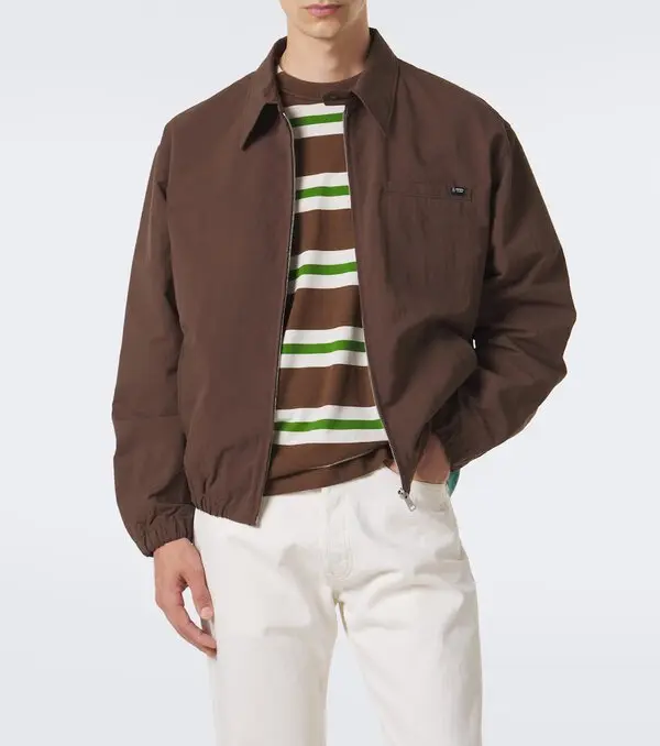 Prada Technical Blouson Jacket - Brown