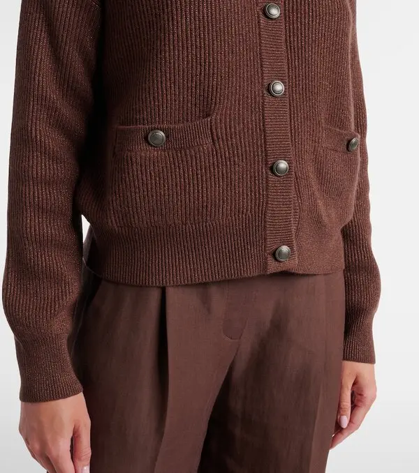 Brunello Cucinelli Cashmere-blend Cardigan