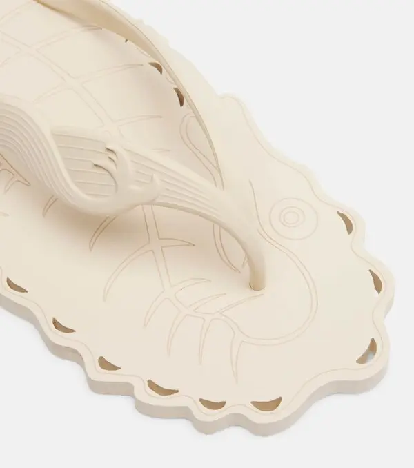 Zimmermann Thong Sandals - Beige