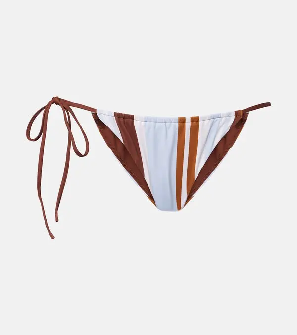 SIR. Marais Striped Bikini Bottoms - Brown