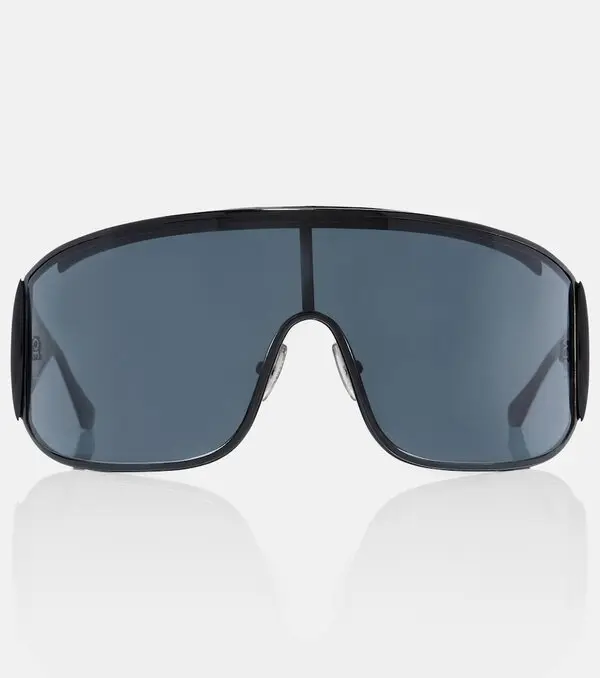 Loewe Speed Logo Shield Sunglasses - Black