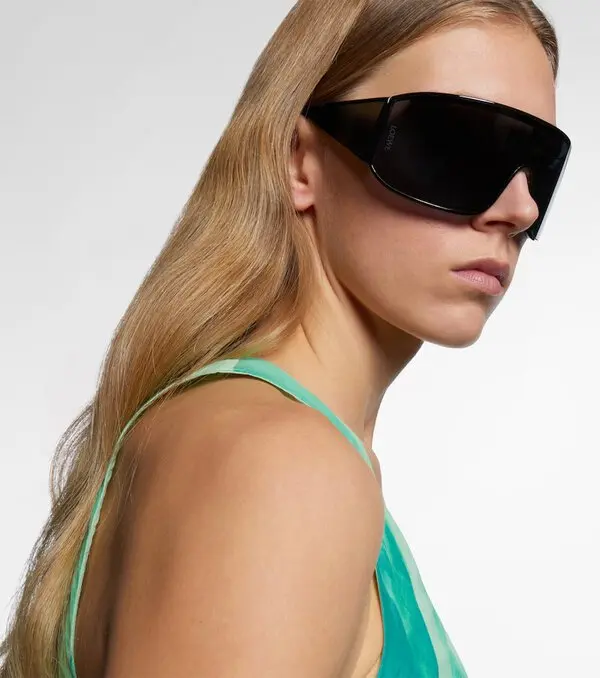 Loewe Shield Sunglasses - Black