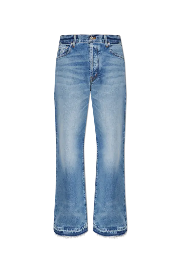 GALLERY DEPT. Wide-leg Non-stretch Jeans - Blue