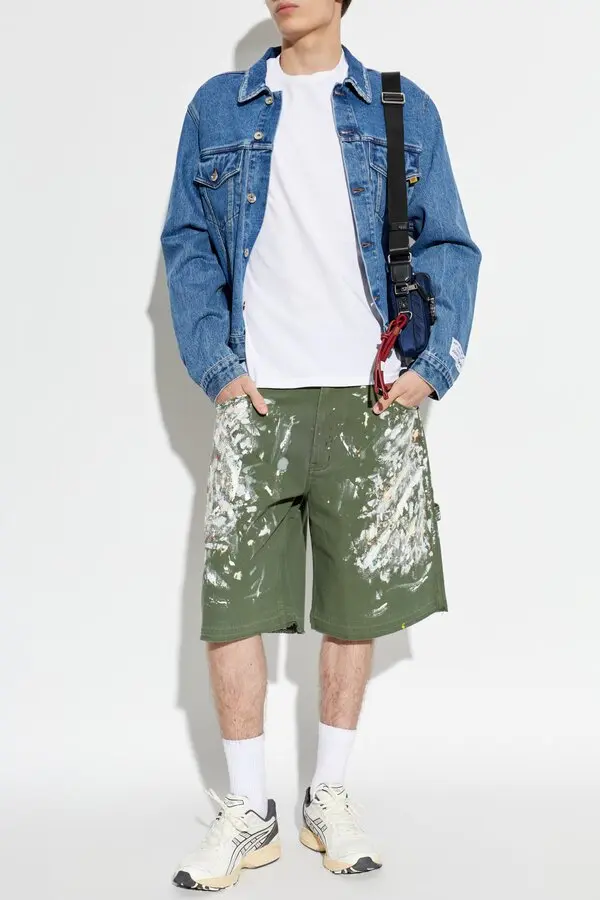 GALLERY DEPT. Denim Jacket With Logo - Blue