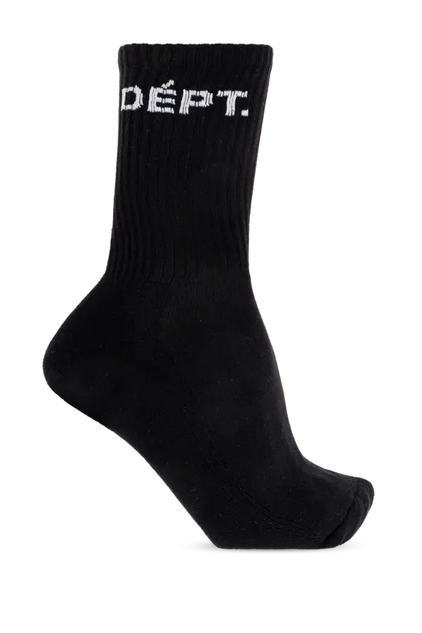 GALLERY DEPT. Logo Socks - Black