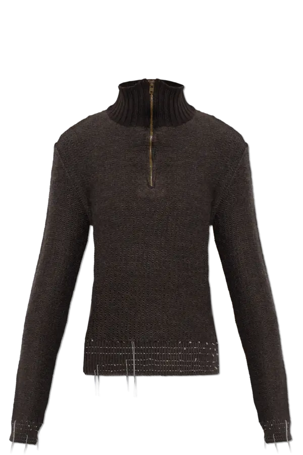 MAISON MARGIELA Sweater With Decorative Threads
