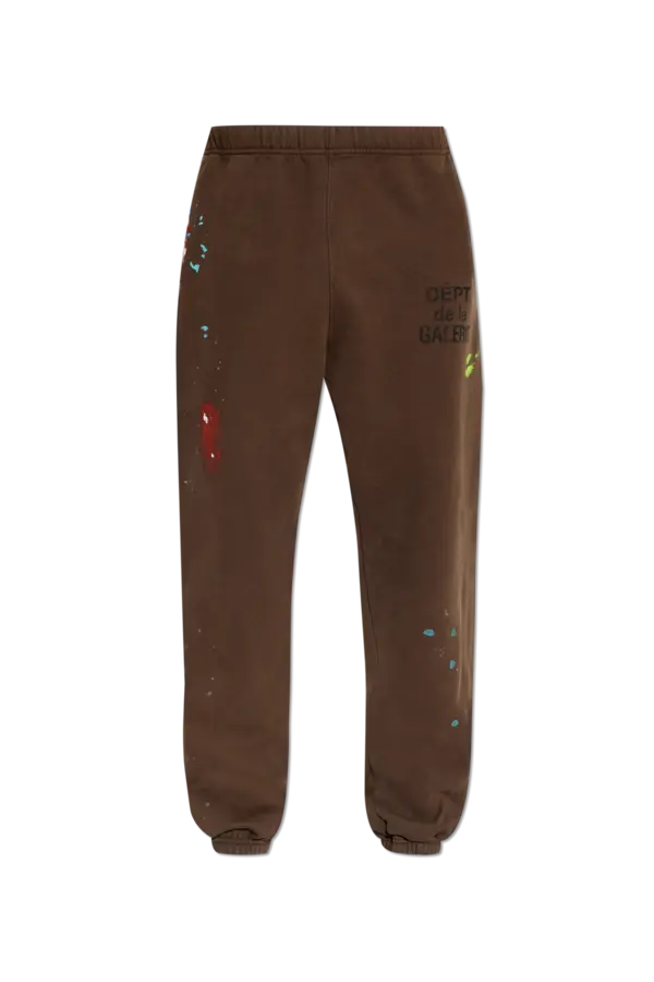 GALLERY DEPT. Sweatpants With Print - Brown