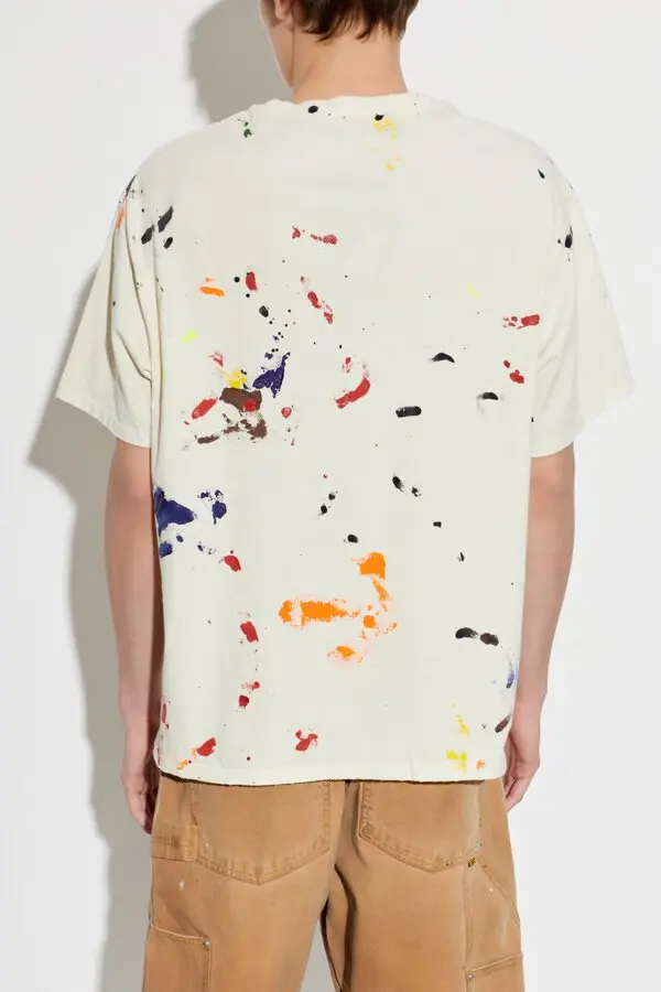 GALLERY DEPT. T-shirt With Patch - Cream