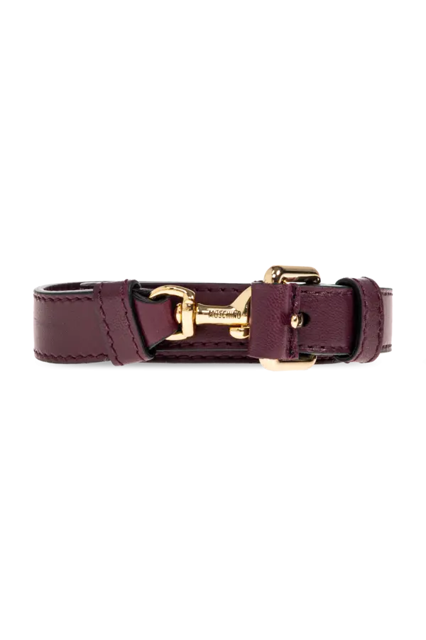 Moschino Leather Shoulder Bag