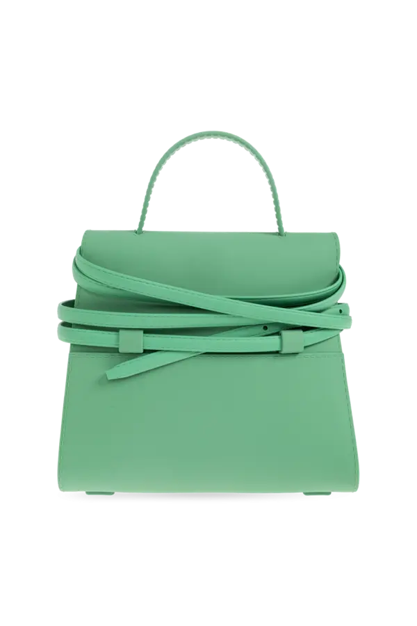 Moschino Handbag With Logo - Green