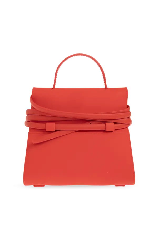 Moschino Logo Handbag - Red