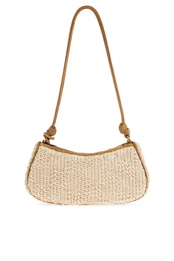 Marc Jacobs Logo Shoulder Bag - Beige