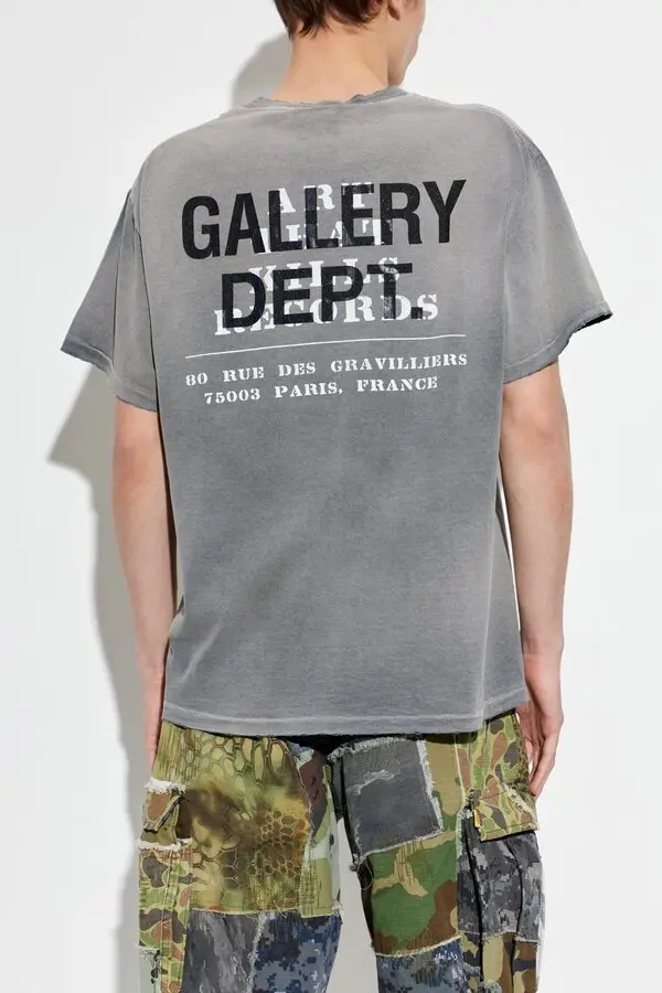 GALLERY DEPT. T-shirt With Logo - Grey