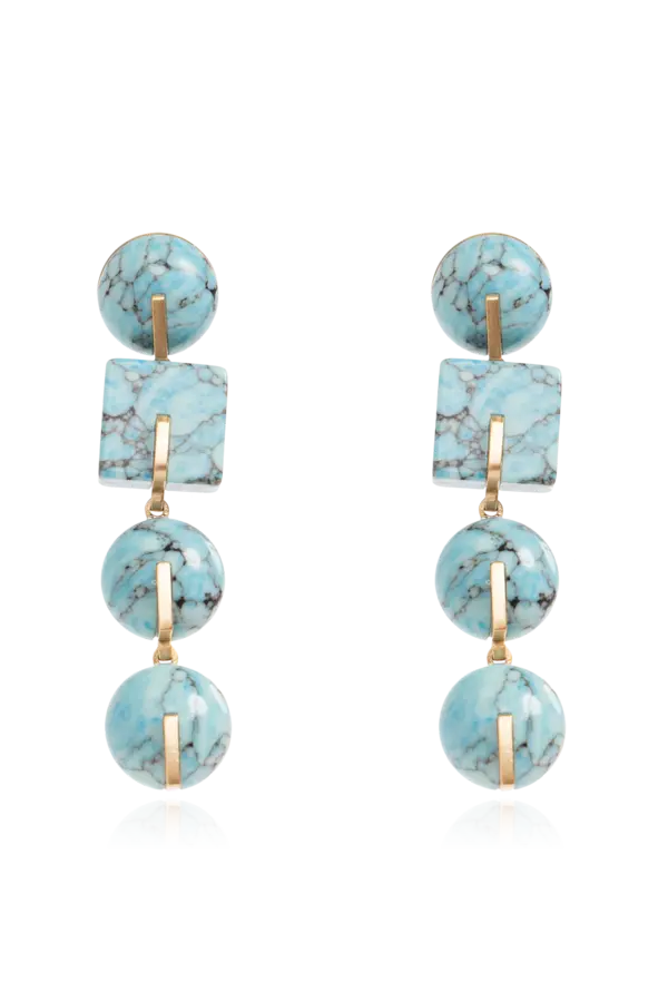 Cult Gaia Laguna Earrings - Blue