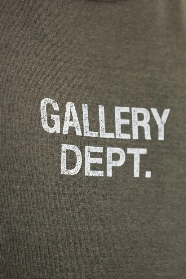 GALLERY DEPT. Sleeveless T-shirt With Logo - Grey