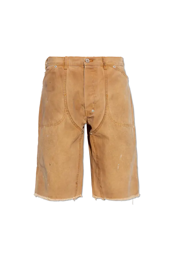 GALLERY DEPT. Vintage-effect Denim Shorts - Brown