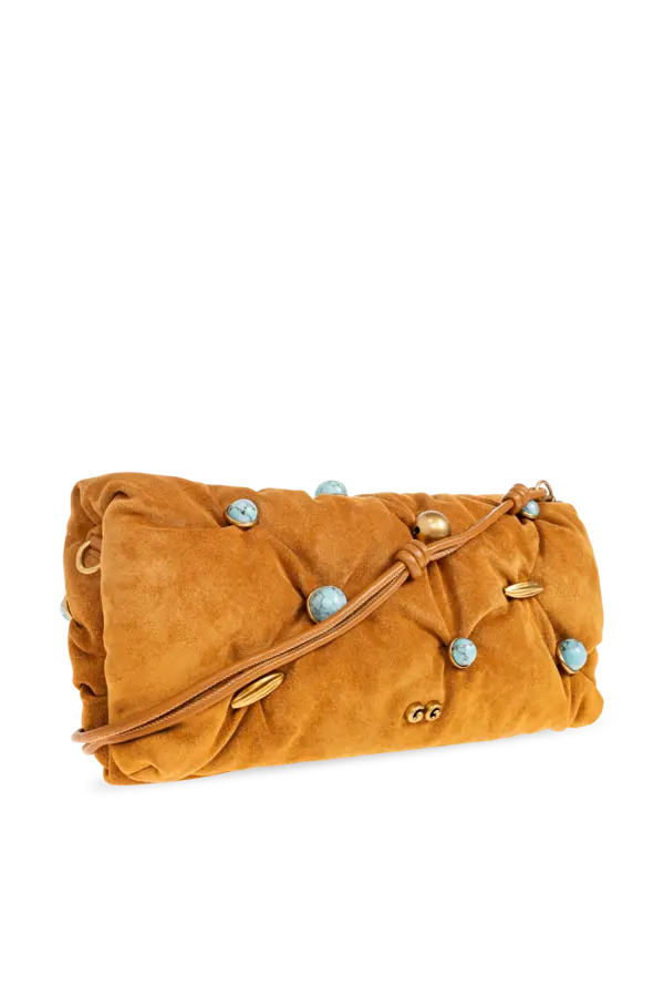 Cult Gaia Amalia Mini Bag - Brown