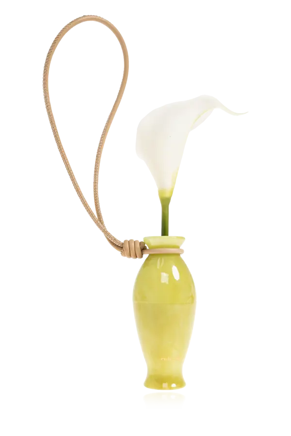 Cult Gaia Florence Bag Charm - White