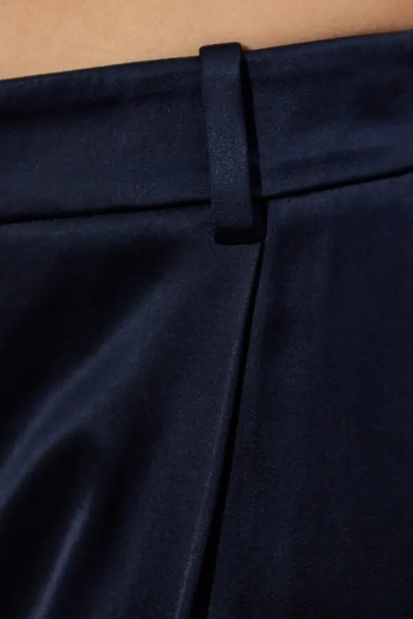 ANINE BING Trent Trousers - Navy Blue