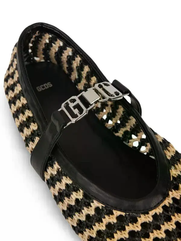 Gcds Woven Ballet Flats