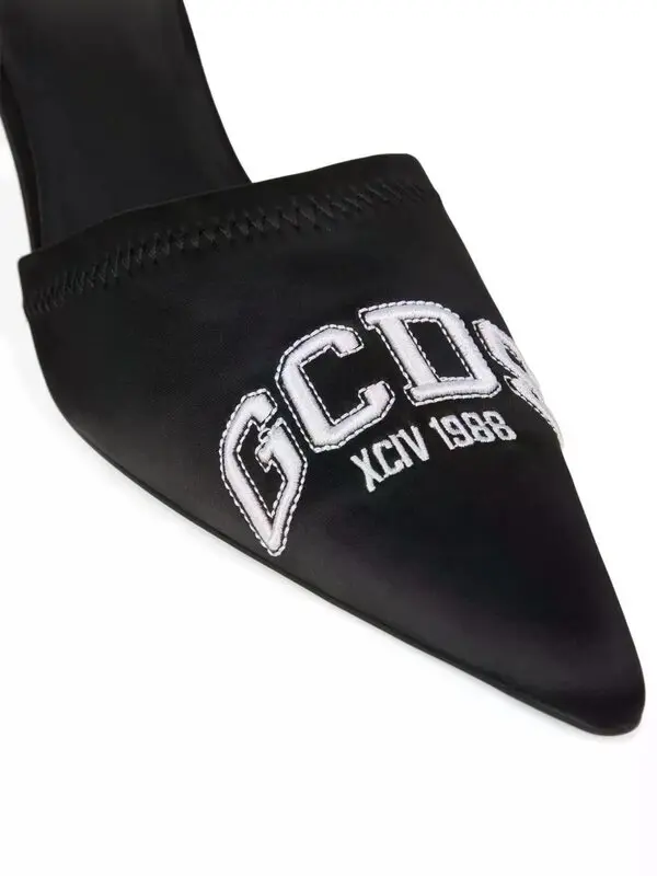 Gcds Logo-embroidered Mules