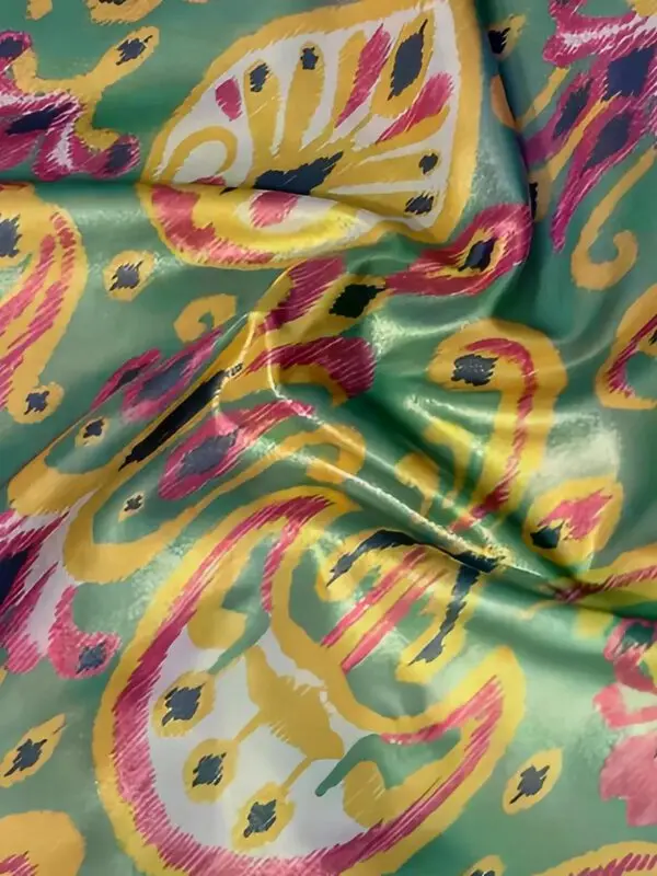 DEL MAAR Ikal Printed Bikini Top - Green