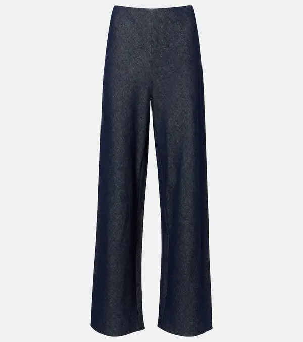 Vince Colette Wide-leg Pants - Blue