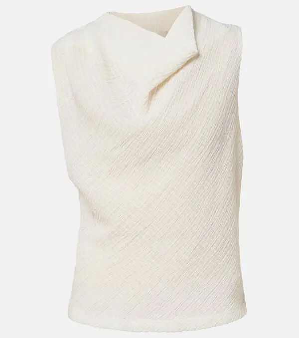 Vince Draped Knitted Top