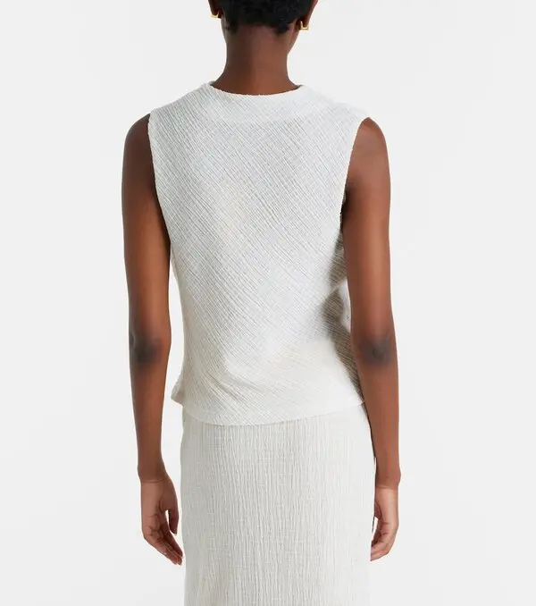 Vince Draped Knitted Top
