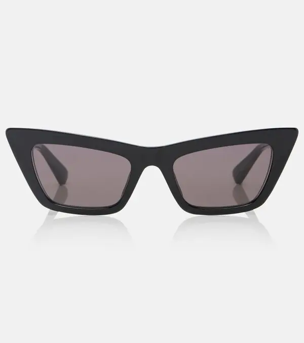 Bottega Veneta Snap Cat-eye Sunglasses - Black