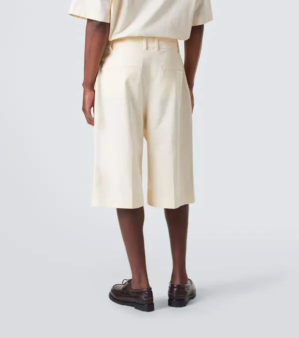 Studio Nicholson Fowld Bermuda Shorts