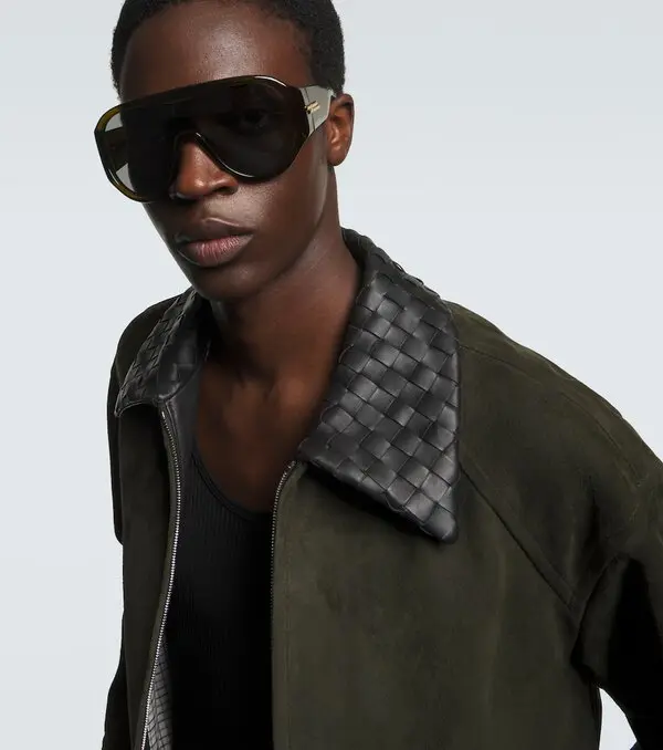 Bottega Veneta Shield Sunglasses