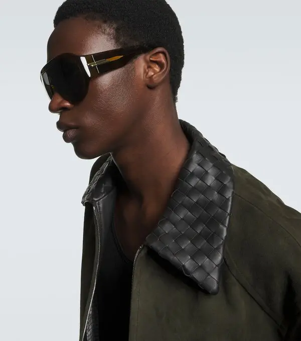 Bottega Veneta Shield Sunglasses