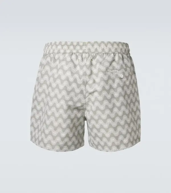 Frescobol Carioca Rio Printed Swim Trunks