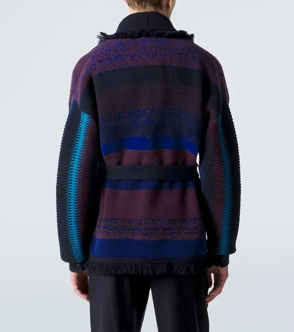 Giorgio Armani Alanui Cashmere-blend Shawl Collar Cardigan