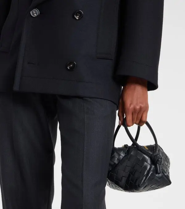 Bottega Veneta Loop Small Leather Tote - Black