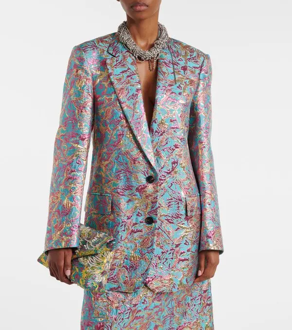 Dries Van Noten Basti Jacquard Jacket