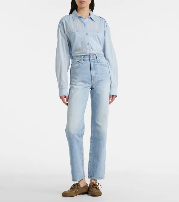 SLVRLAKE London Straight Leg Jeans