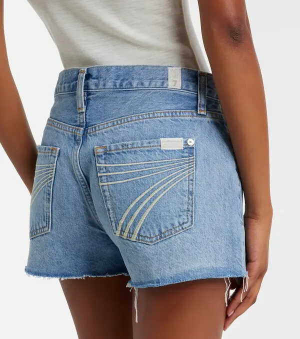 7 For All Mankind June Denim Shorts