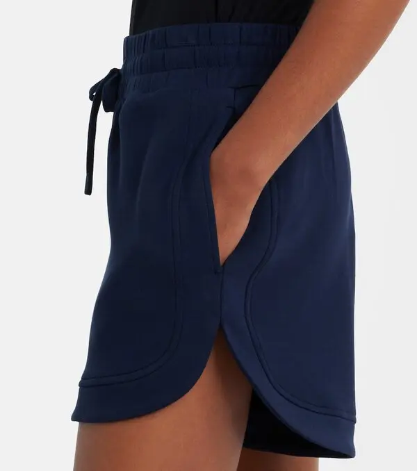 Varley Ollie High-rise Shorts - Blue